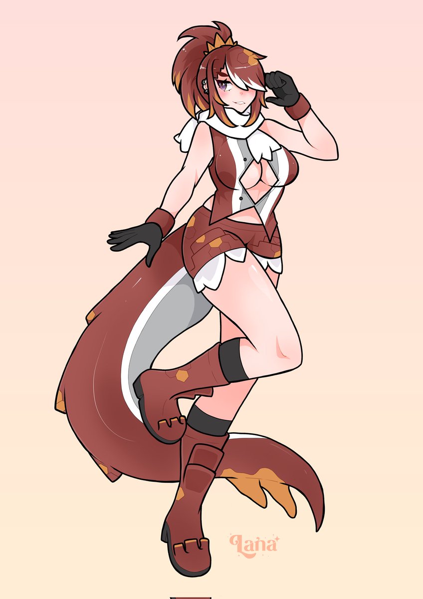 Tyrantrum Gijinka