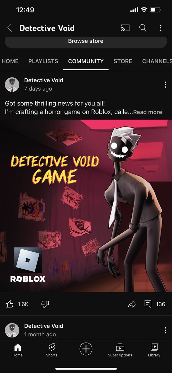 Dr. Theron Sherman 🖊 (Site-42) on Twitter: "Update on the disappearance of Detective Void ...