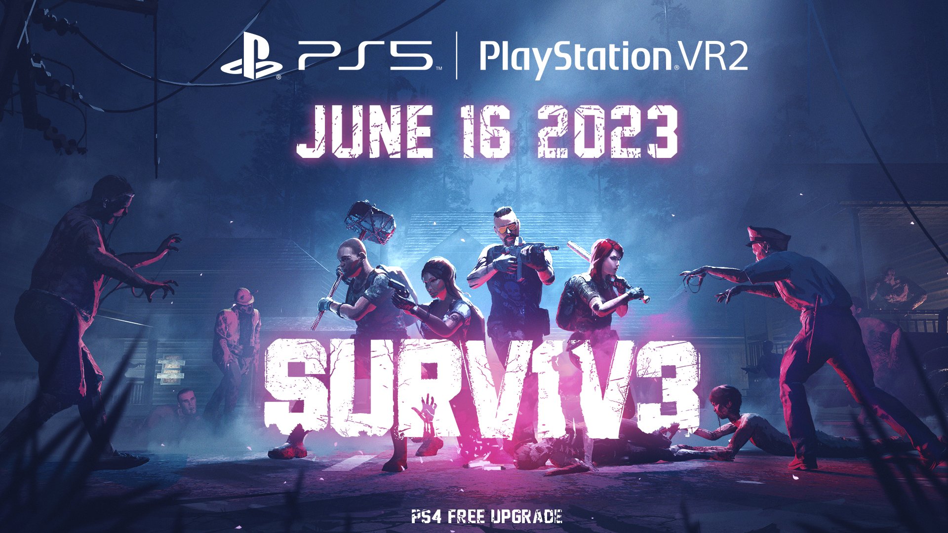 SURV1V3 on Twitter: "SURV1V3 is coming to PSVR2 on June 16, 2023! ⚡️ And because we love all ...