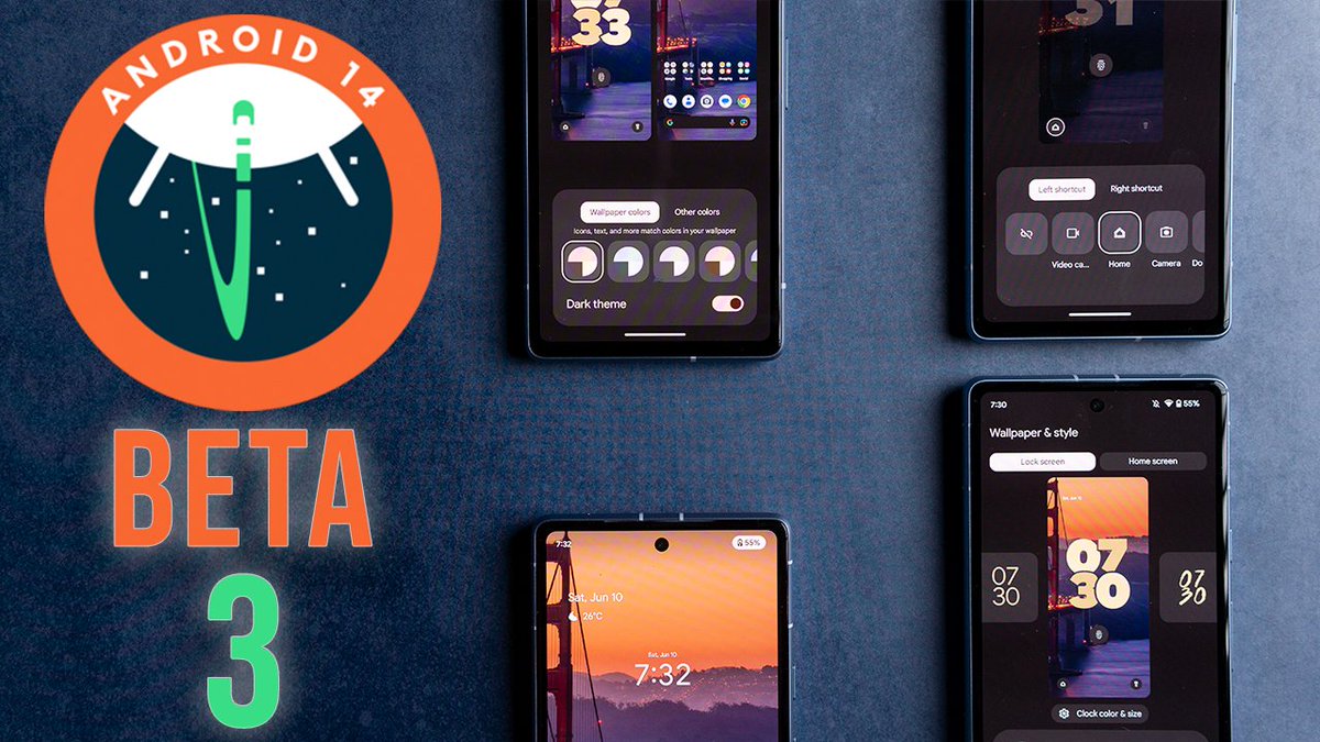 Shreyas on Twitter: "ICYMI Android 14 Beta 3 with all the customisations👀 https://youtu.be ...