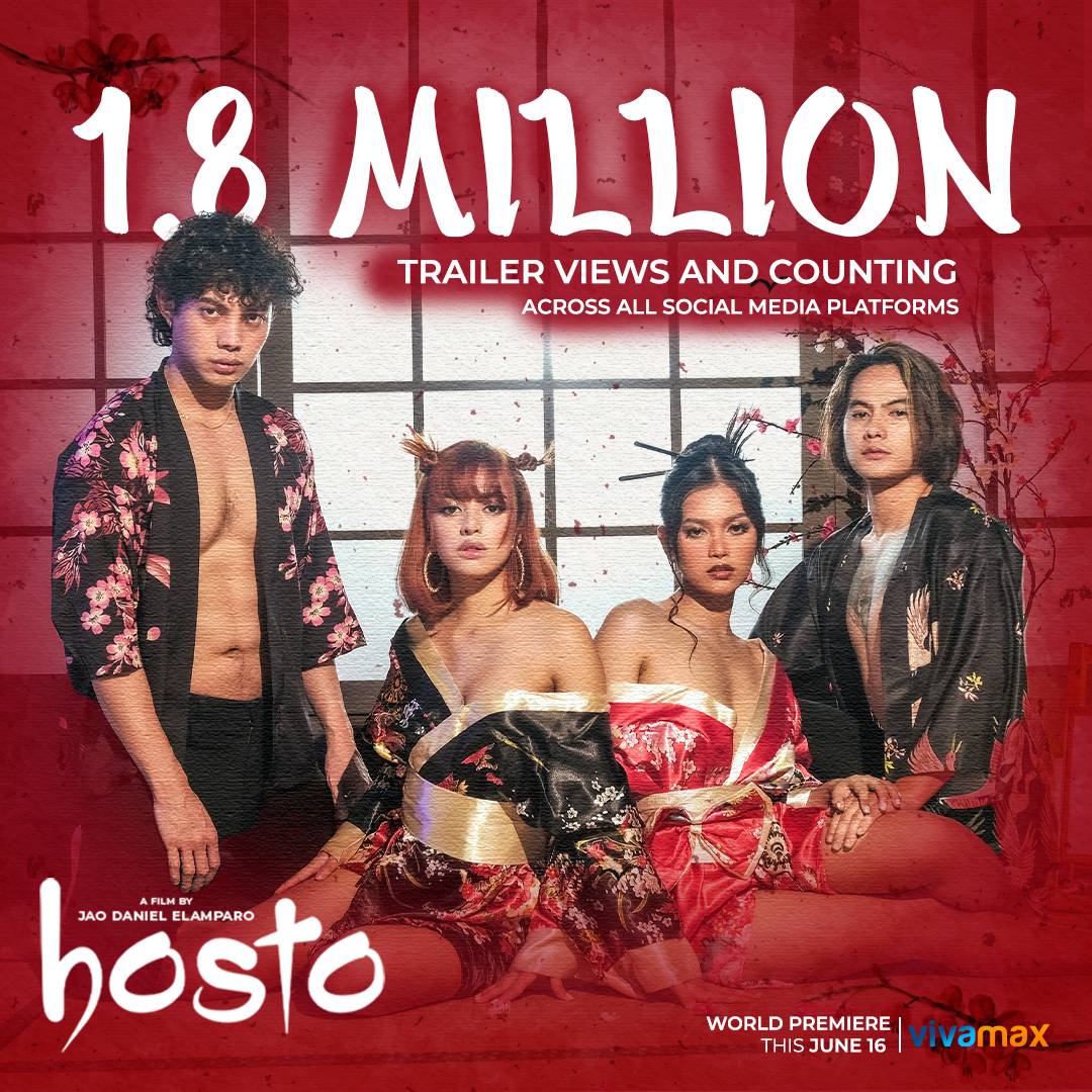 Vivamax on Twitter: "Arigathank you mga ka-Vivamax for the 1.8 Million Views of 'HOSTO' Trailer ...