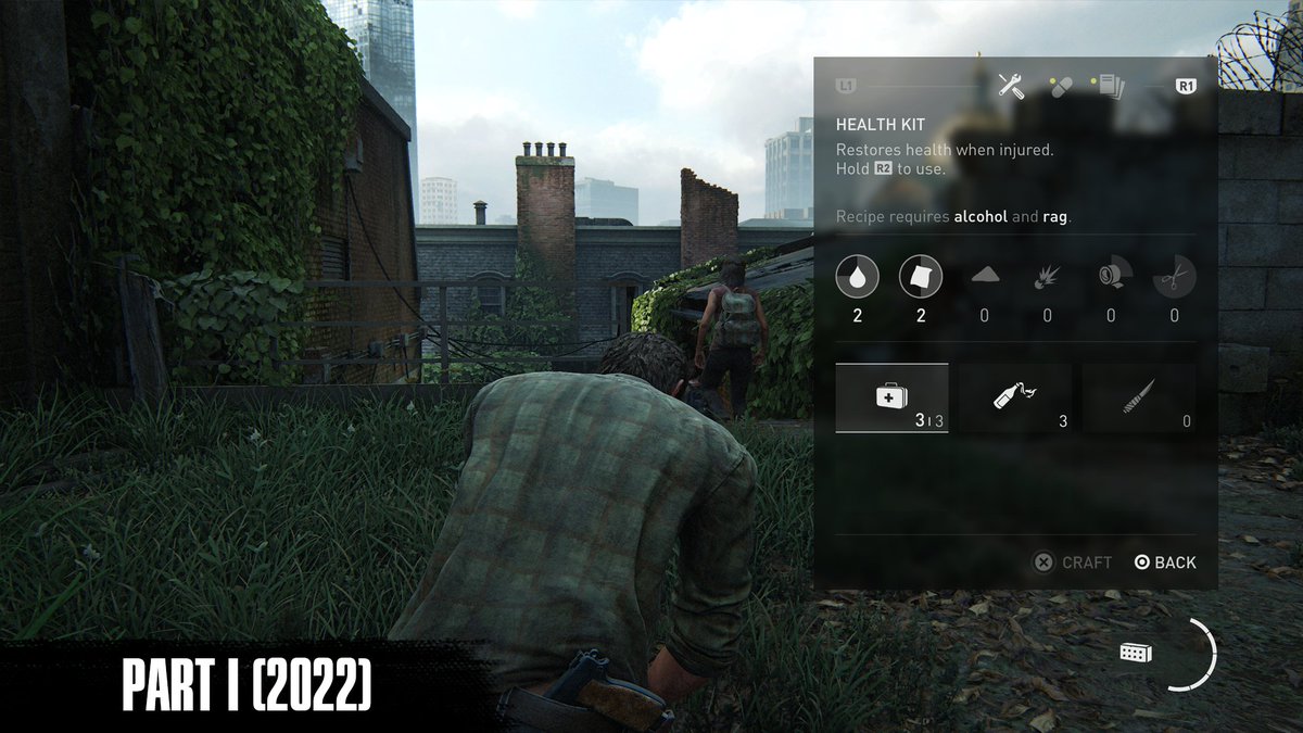 Naughty Dog Info on Twitter: "The Last of Us HUD evolution"