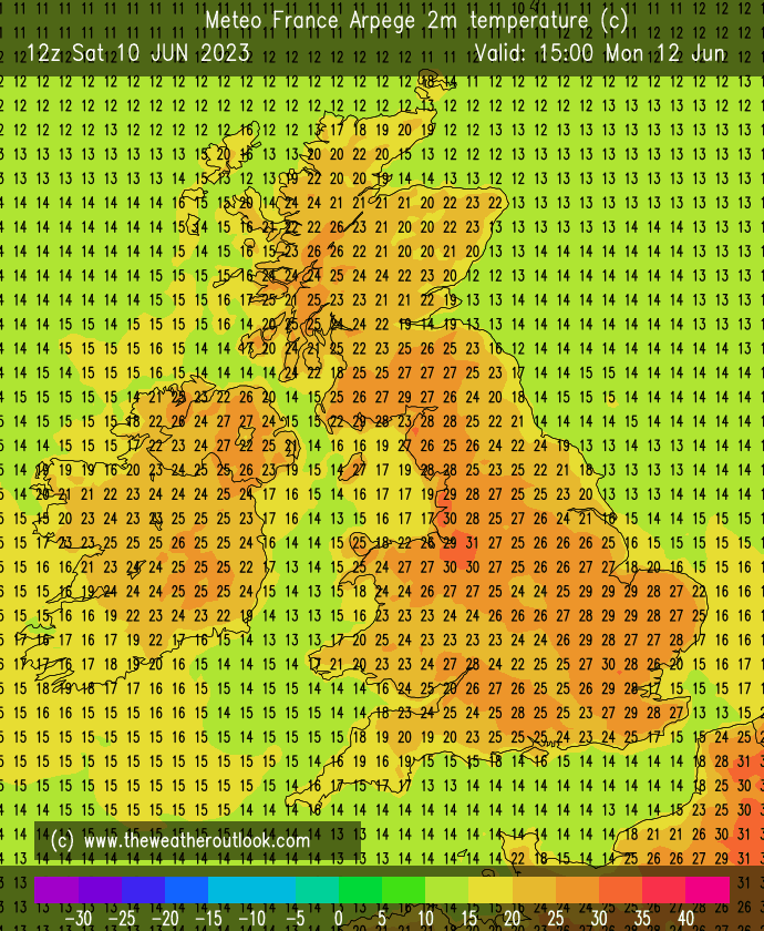TheWeatherOutlook On Twitter Wow Arpege 12z Really Dialling Up The theweatheroutlook-on-twitter-wow-arpege-12z-really-dialling-up-the