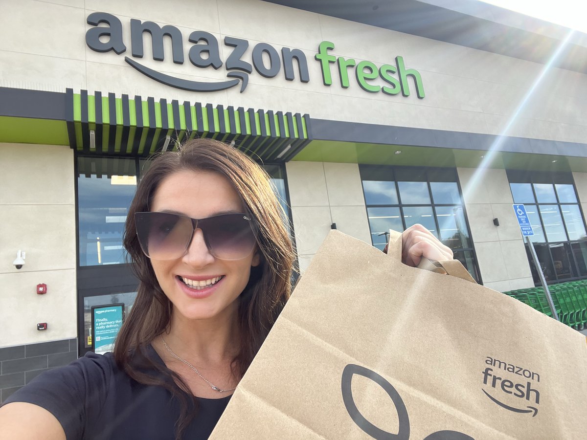 Amazon on Twitter: "The future of grocery shopping is here, and it’s fresh (Amazon Fresh, that ...