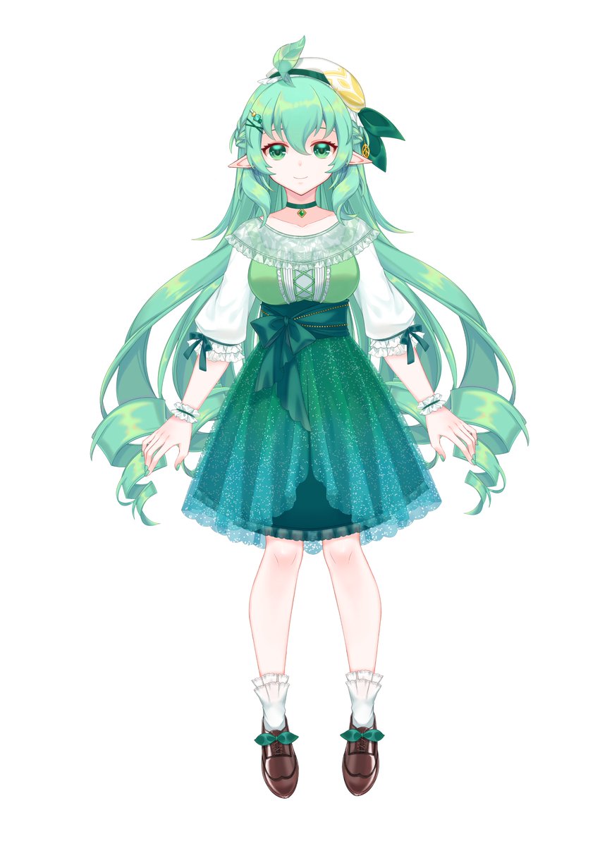 七葉 個人勢VTuber on Twitter: "大家好，我是七葉 是一名熱愛麻辣鴨血的七葉蓮精靈! 角色繪製🌿@yuiao0129 Live2D🌿@Mat_cha_M LiveTag🌿 ...