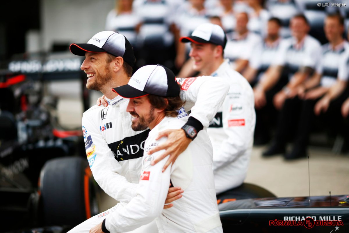 Fórmula Directa on Twitter: "💥 Jenson Button elogia la trayectoria de Fernando Alonso: "Fernando ...