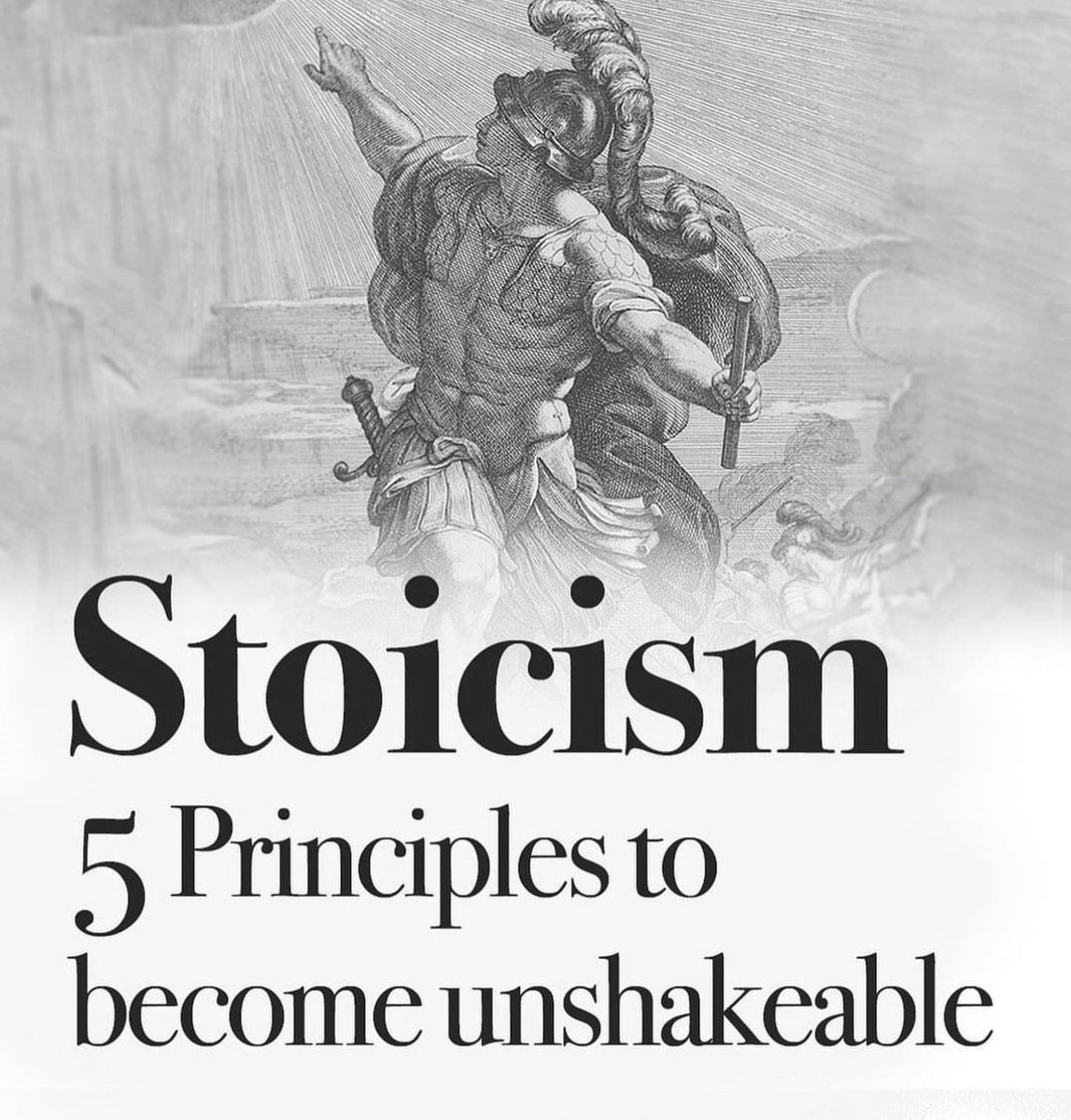 5 PRINCIPLES TO STOICISM - Thread from Mindset of Stoics @mindsetofstoics - Rattibha