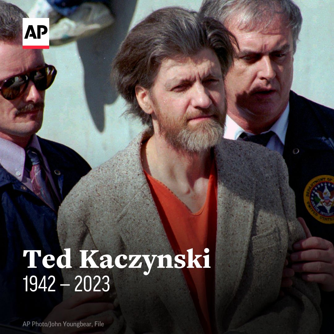 The Associated Press on Twitter: "Theodore "Ted" Kaczynski, the Harvard-educated mathematician ...