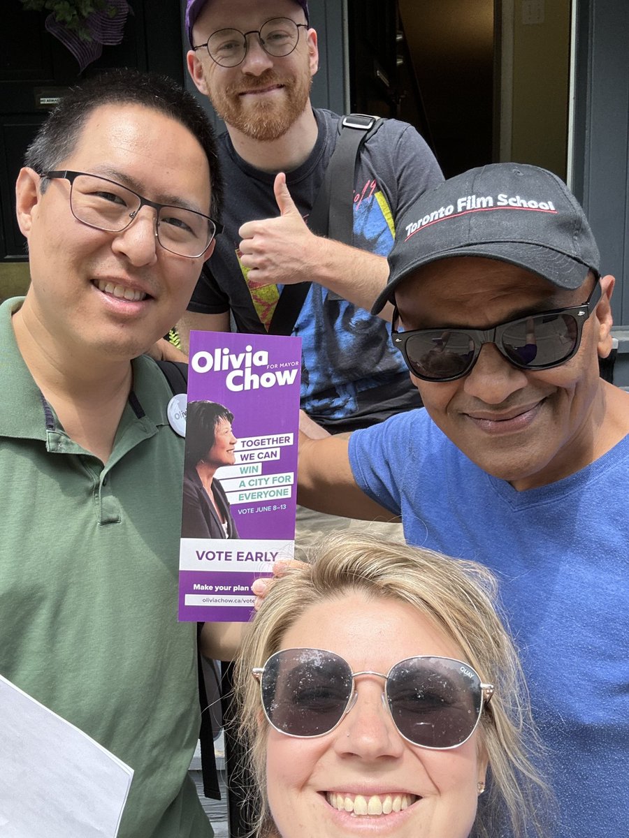 Team Olivia on Twitter: "🚪Knock, knock! Team Olivia is all over Toronto today reminding you to ...