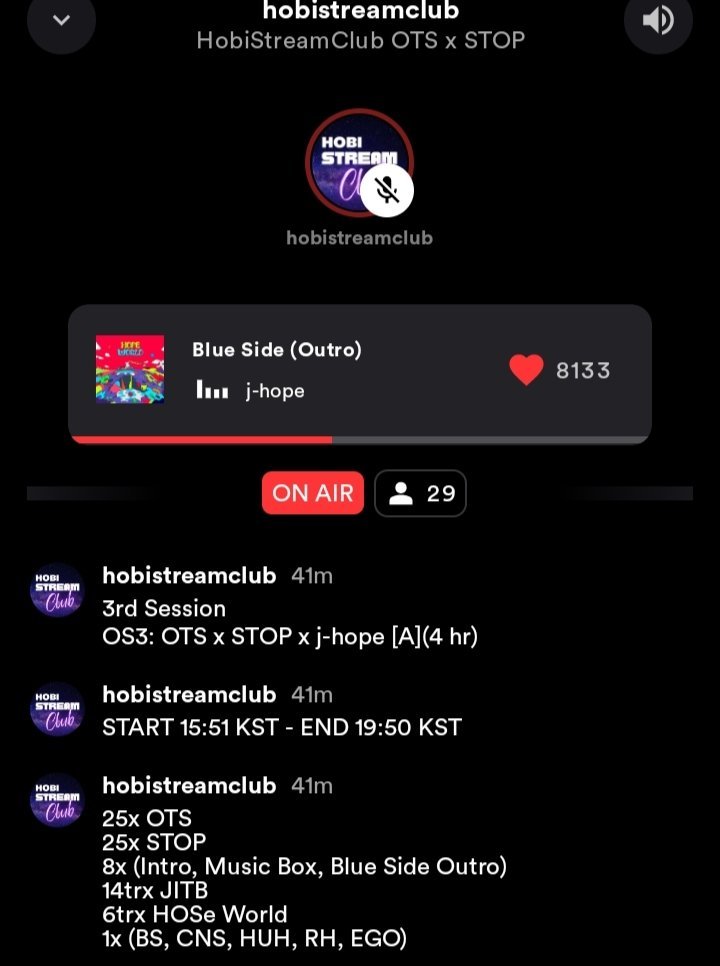 The Hobi Library on Twitter: "RT @hobistreamclub: SESSION 3 on Stationhead has started! 📻 http ...