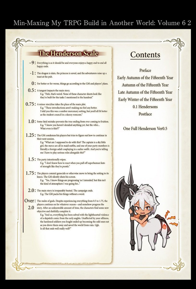 theTenk on Twitter: "Now reading "Min-Maxing My TRPG Build in Another World: Volume 6" # ...