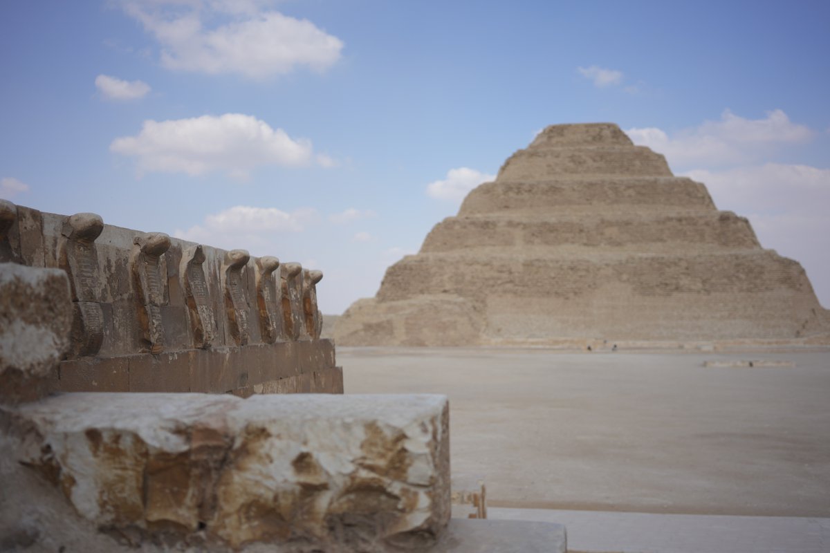 Prof Alice Roberts💙 on Twitter: "I visit Saqqara and learned about the development of pyramids ...