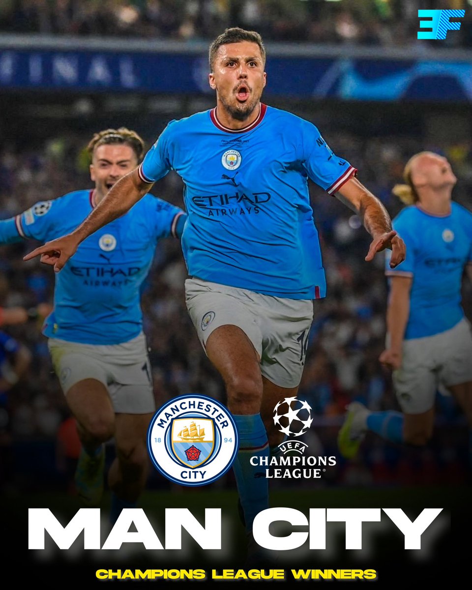 EuroFoot on Twitter: "🚨🇪🇺 𝐎𝐅𝐅𝐈𝐂𝐈𝐀𝐋 | Man City have won the Champions League for the first time ...