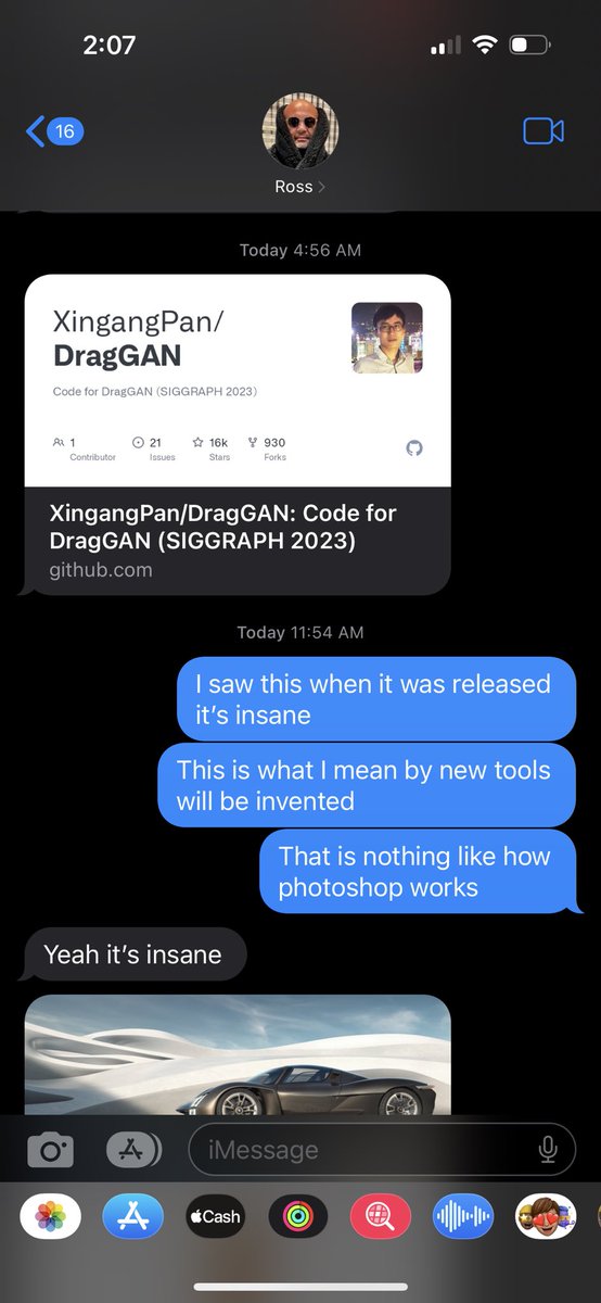 Tyler Angert on Twitter: "We’re in the end times. My dad is sending me GitHub links"