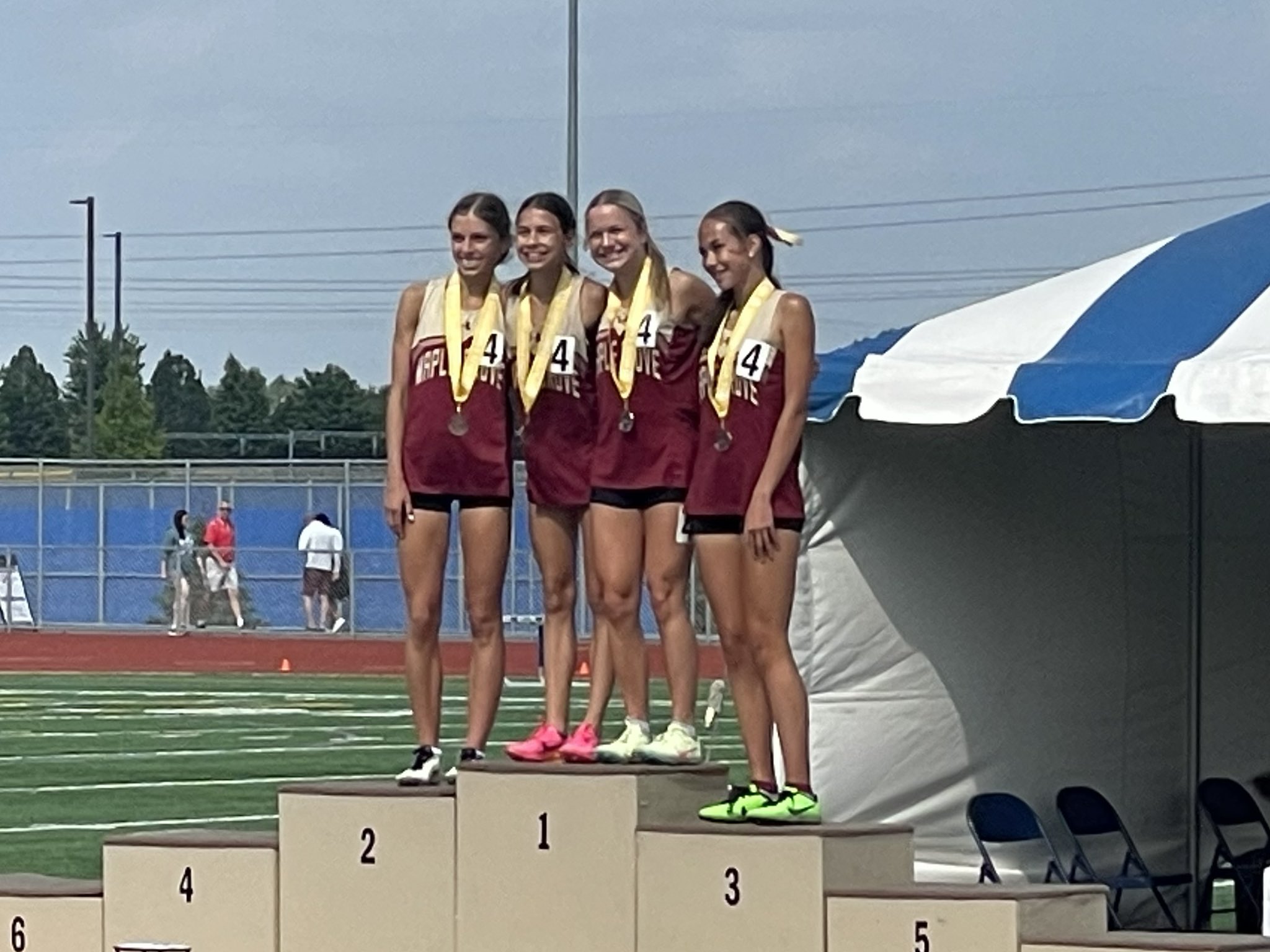 Principal Becker on Twitter: "Congratulations to our 4x800 relay team for placing 4th at State ...