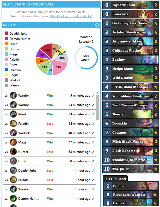 CLAK HELLCHEESE on Twitter: "CANT STOP THE MOSH!!! ~100 games with Undead Druid and I can ...