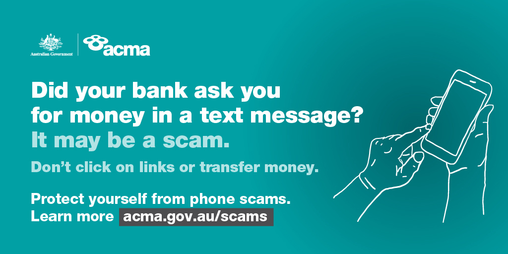ACMA On Twitter Scammers Are Cunning If Someone Asks You For Money acma-on-twitter-scammers-are-cunning-if-someone-asks-you-for-money