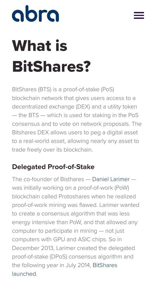 FRANCIS ☣️ BULLBITCOIN.COM on Twitter: "Remember Bitshares? It was *the* altcoin. Decentralized ...