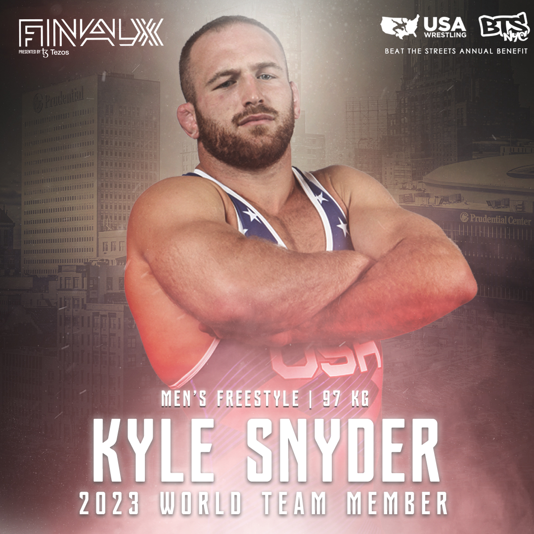 RUDIS on Twitter: "RT @USAWrestling: #FinalX Men’s freestyle round two 97 kg – Kyle Snyder ...