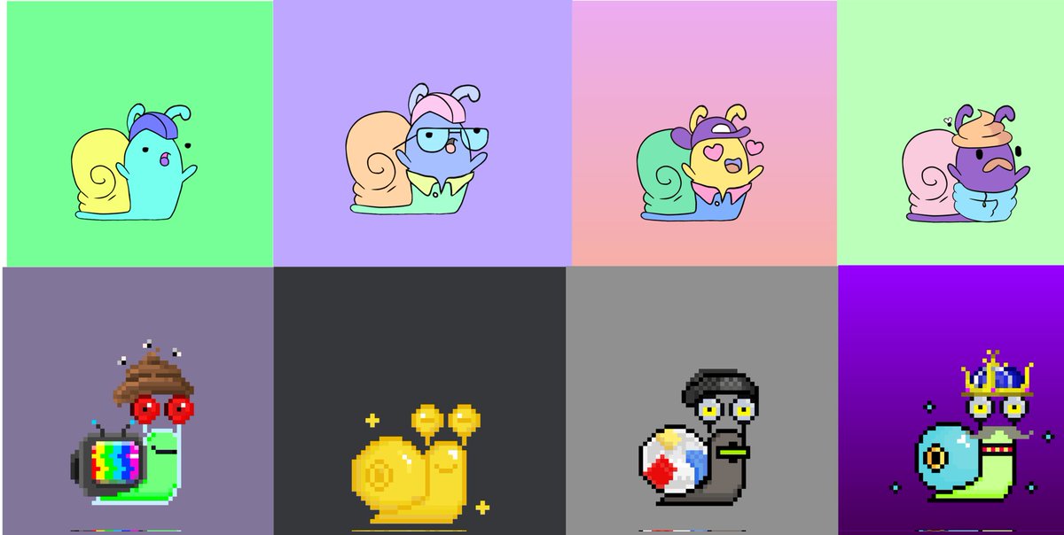 Magna 🇨🇦🇭🇺 on Twitter: "RT @snailcrypt_nft: ️ UPDATE ️ snail collection Opensea🔥🔥 Snailpixel ...
