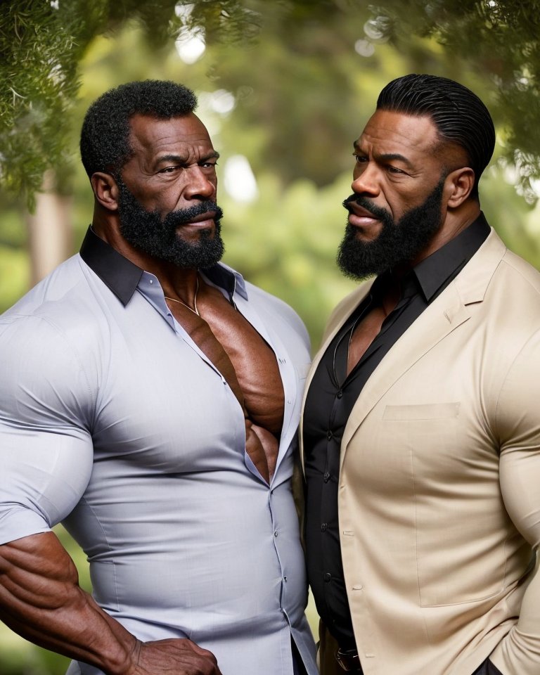 Blackmuscleai On Twitter Small Talk Or Sweet Talk Aiart Gayart