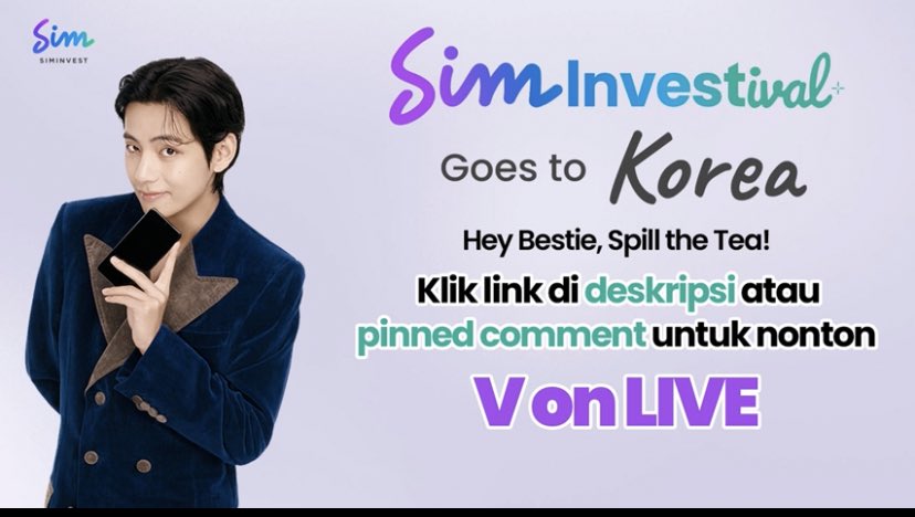 BTS123🌟 on Twitter: "15時からのテテちゃんの視聴リンクこれかな？ SimInvestival Goes to Korea https://t.co/2HvtLN20bY ...