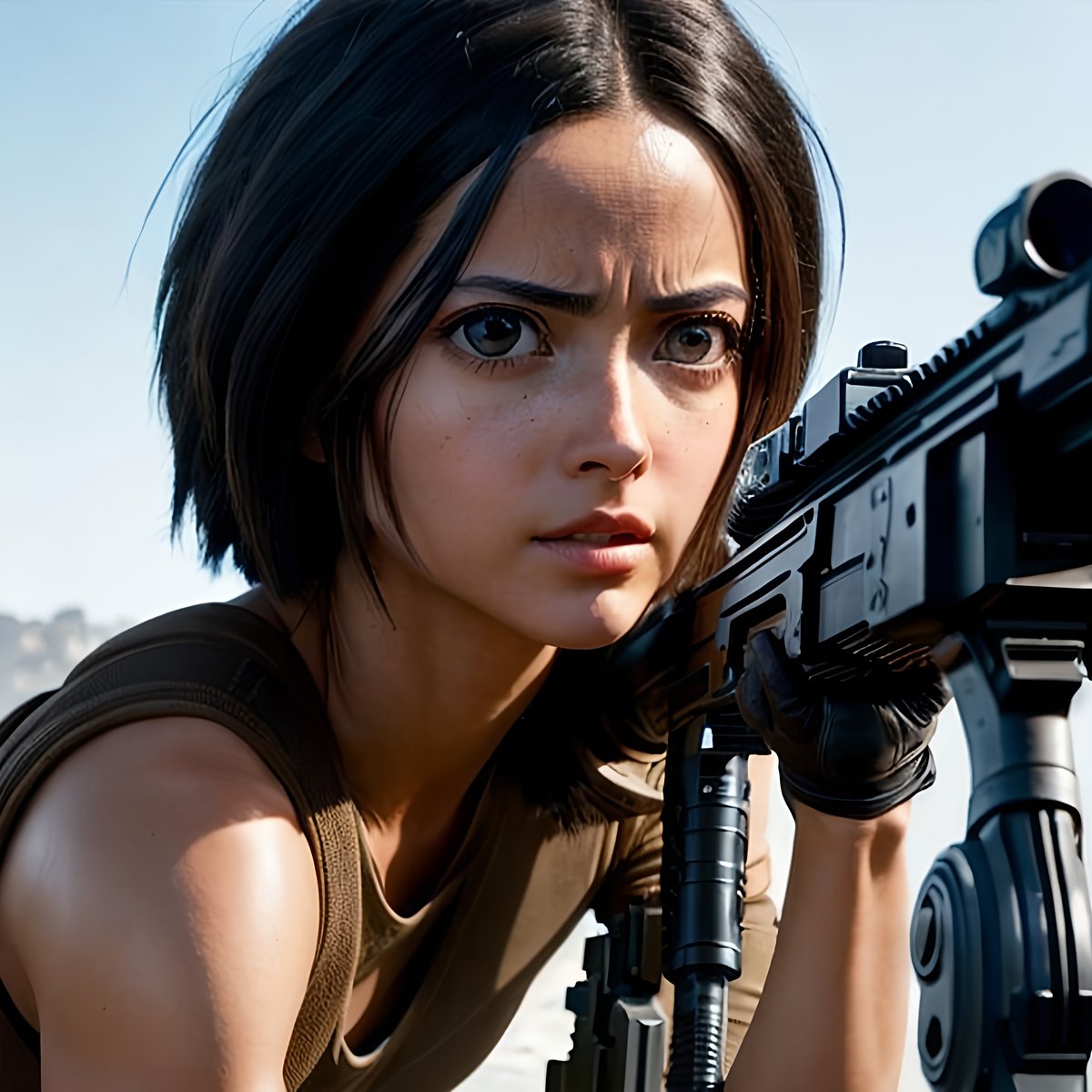 Open Art Models on Twitter: "Subject: Tuned Agent #AlitaBattleAngel Model: Realistic Vision V2.0 ...