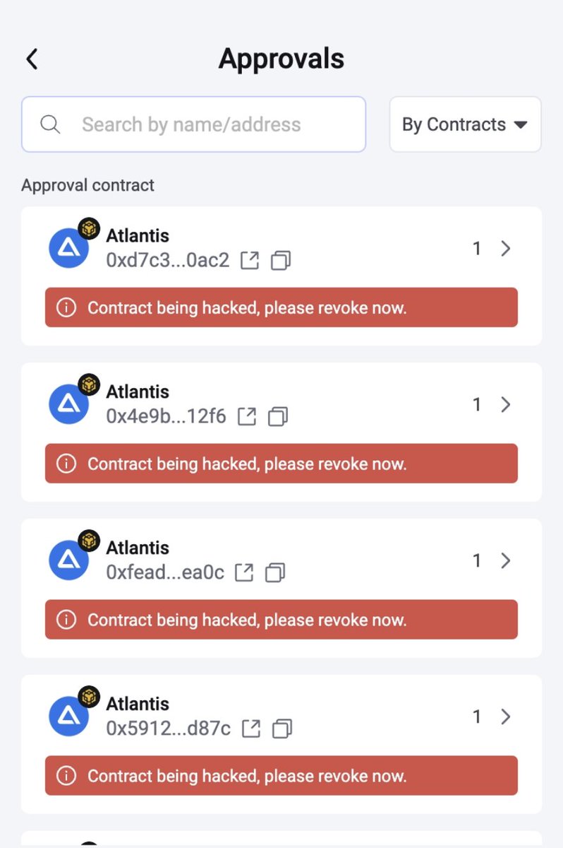 Rabby Wallet on Twitter: "⚠️Atlantis Loans (on BSC) was exploited for ~$1M. We've flagged all ...