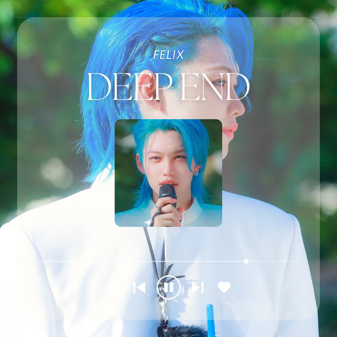 FELIX CHARTS on Twitter: "🎶 Support #DeepEnd & #FELIX on all platforms 🐈‍⬛💙 🐣 https://open ...