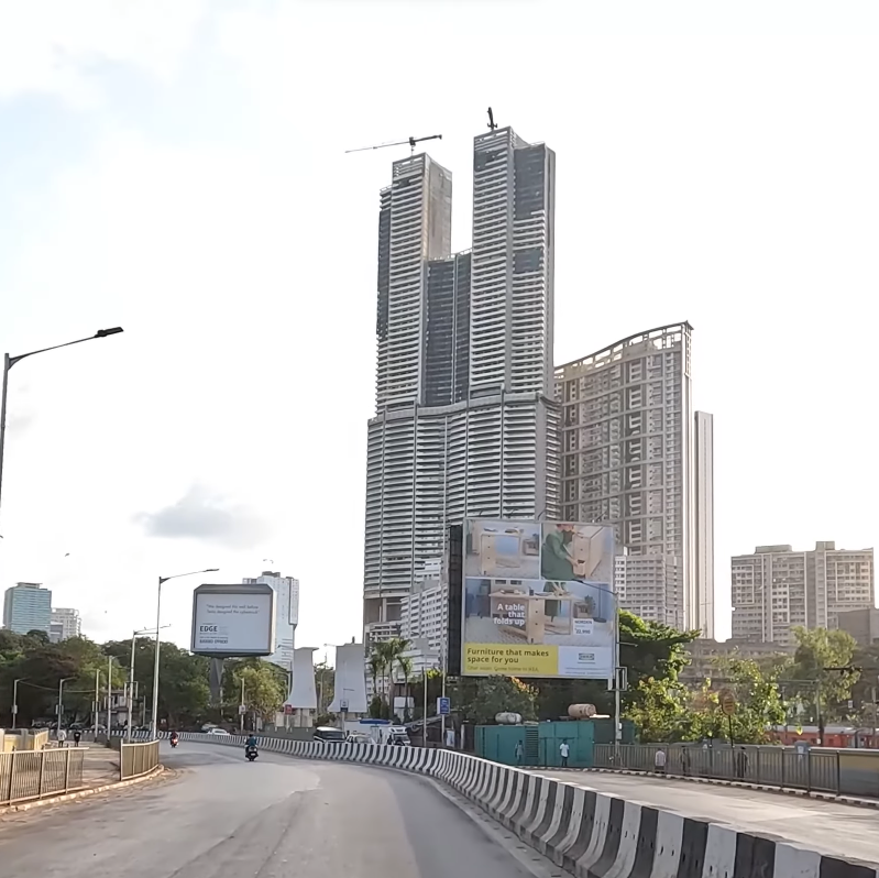 Haldilal on Twitter: "List of Supertall Skyscraper's in Mumbai. 1 . Ocean Towers 1 & 2, 66 Floor ...