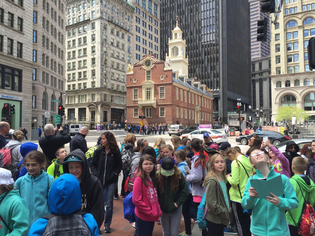 Ben Edwards on Twitter: "Our fifth grade and third grade school field trips of Boston’s Freedom ...