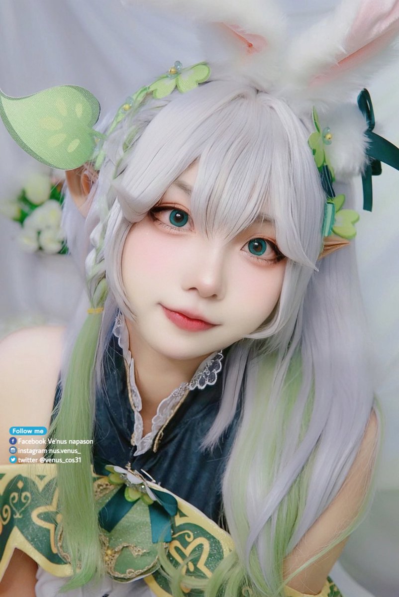 nus.venus_cos on Twitter: "#nahida🐰 Characters : Nahida ver. บันนี่ 🍀 From : Genshin impact"
