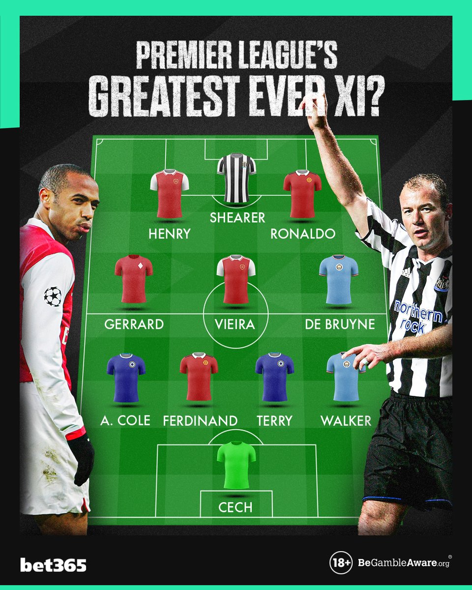 Bet365 On Twitter Is This Now The Greatest Premier League Xi Of All