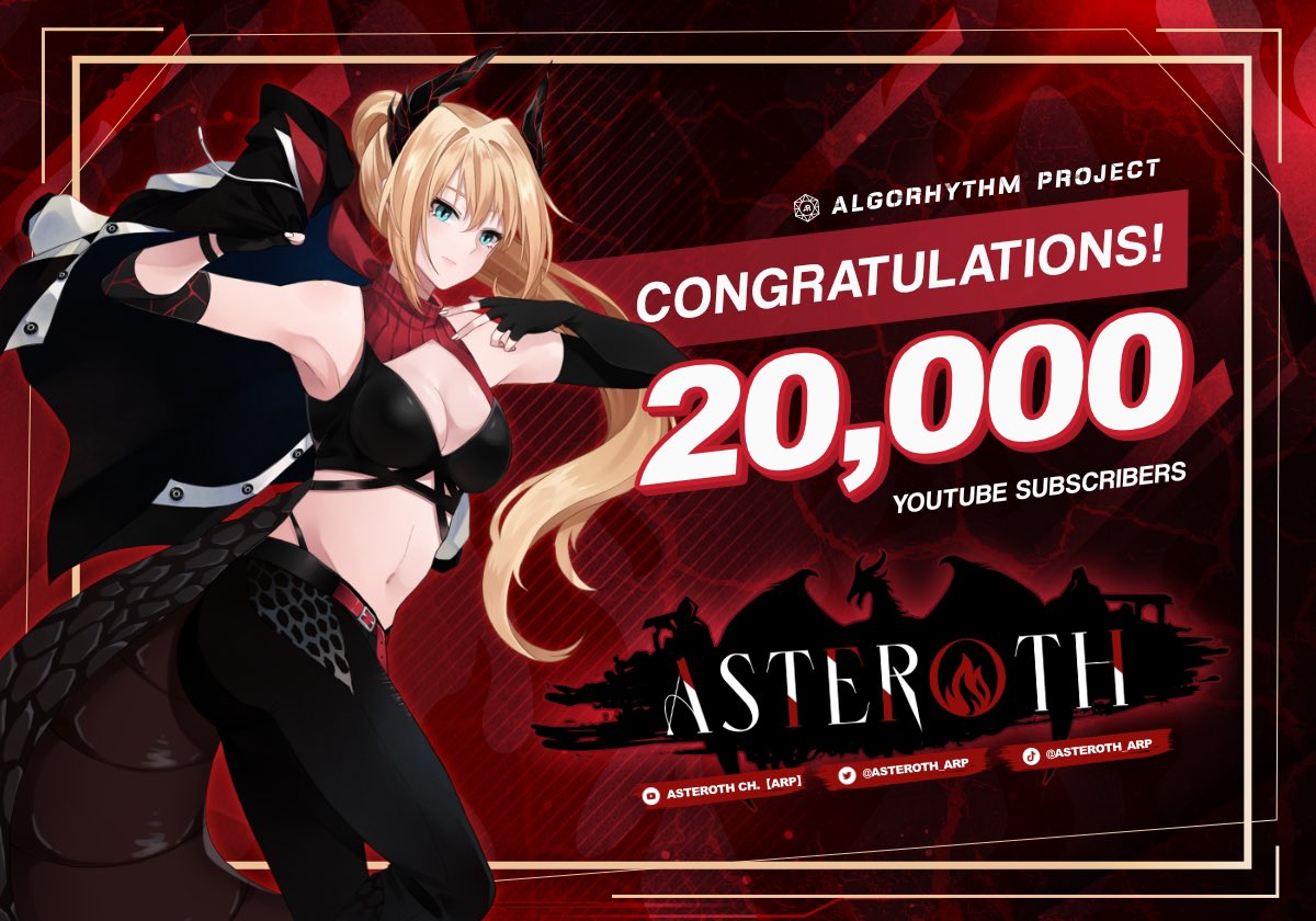 Algorhythm Project on Twitter: "ขอแสดงความยินดีกับ แอสเทอรอธ @Asteroth_ARP 👑🔥 ท่านลอร์ดเจ้านรก ...