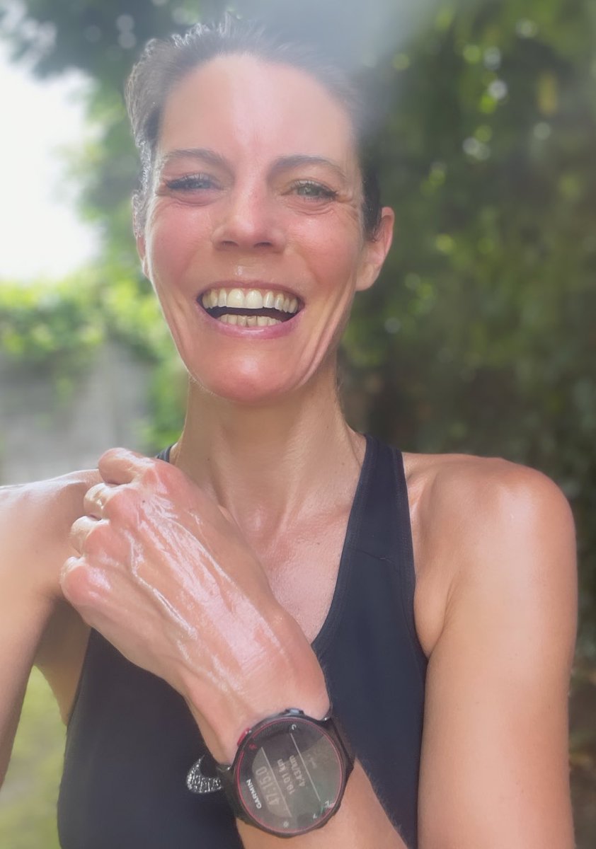 Liz Fraser on Twitter: ""I'll go out before it gets hot", she said. Well THAT worked. 10km done ...