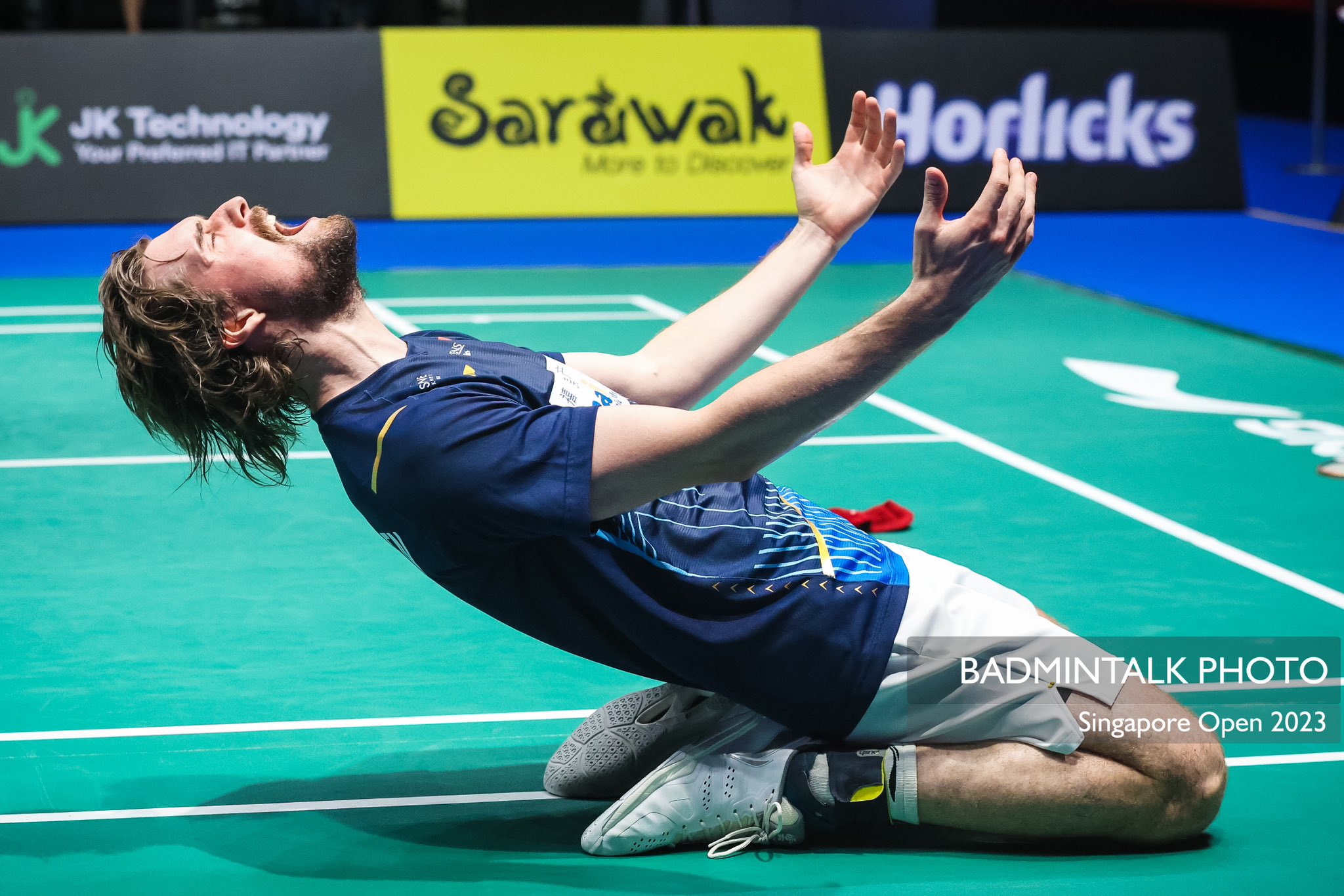 Badminton Talk on Twitter: "Singapore Open 2023 mixed doubles champion, Mathias Christiansen and ...