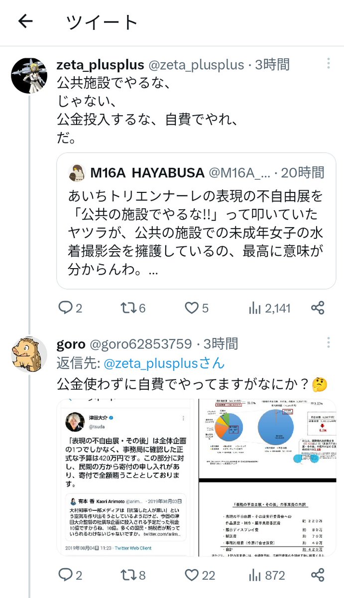 zeta_plusplus on Twitter: "ん？ これについては事実公金は投入されたという事だったのでは??? こっちの論点については、名古屋市が勝った払わなかったって事実だったら ...