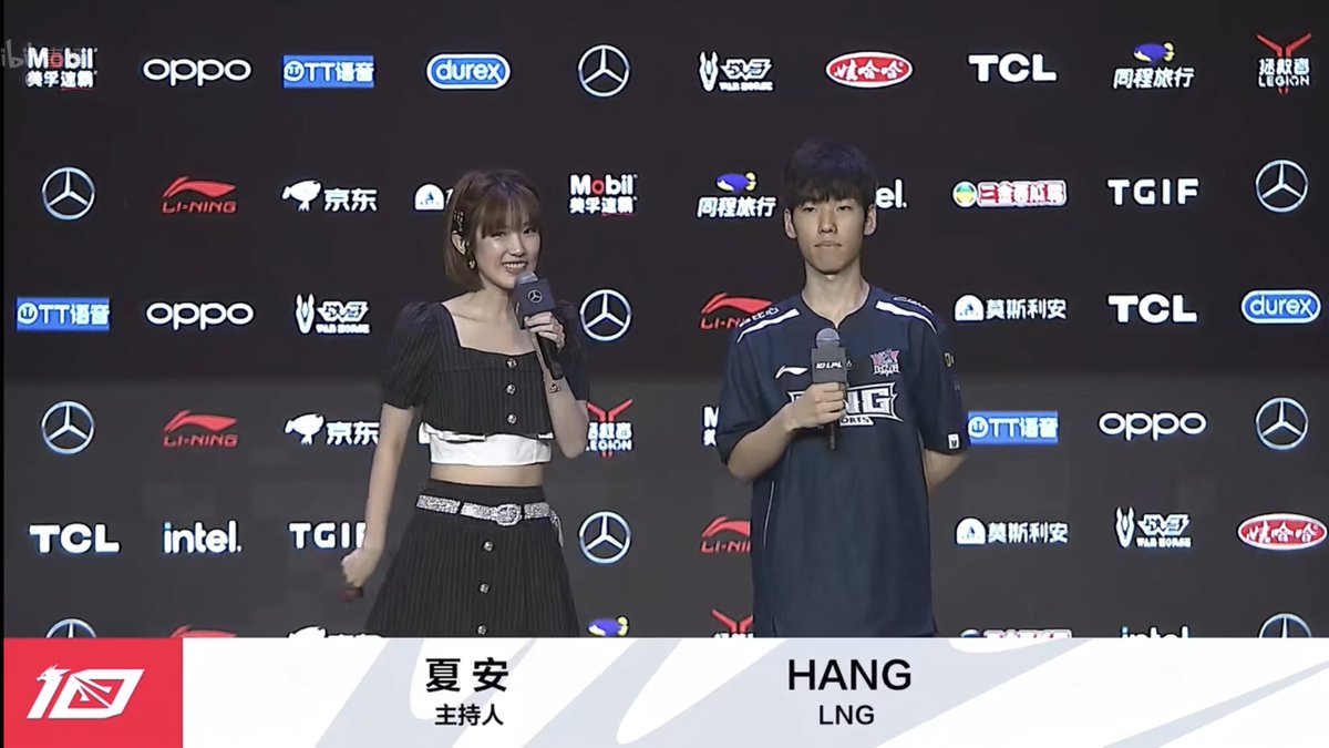 LPL Fanclub on Twitter: "LNG 2-1 FPX. Wendy @Wendy5544 interviews Hang. Q: this split, you guys ...