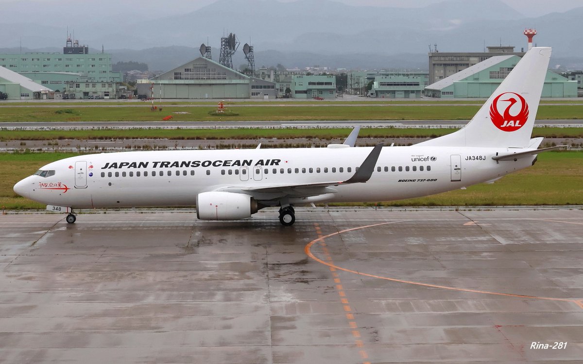 RINA-281 on Twitter: "JTAのB737-800型機14号機目となるJA348Jが、本日のJL183便にて小松空港へ初飛来となりました🎉 JAL機材からJTA機材へ移籍と ...