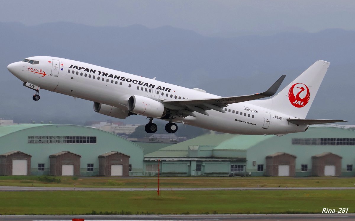 RINA-281 on Twitter: "JTAのB737-800型機14号機目となるJA348Jが、本日のJL183便にて小松空港へ初飛来となりました🎉 JAL機材からJTA機材へ移籍と ...