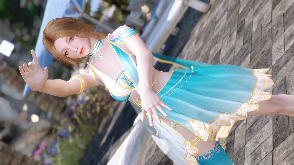 Garuda B. Skyrim 🐦 on Twitter: "Marie Rose's 1st birthday dress from DOAXVV. Hope you enjoyed.♊️ ...