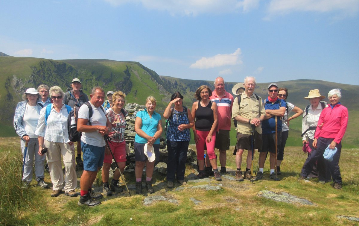Stan Leigh on Twitter: "The final walk for Cockermouth Striders yesterday at Mungisedale ...