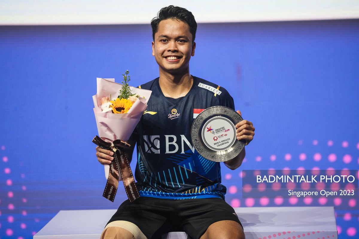 Badminton Eropa on Twitter: "Anthony Sinisuka Ginting complete his series of top world tour ...