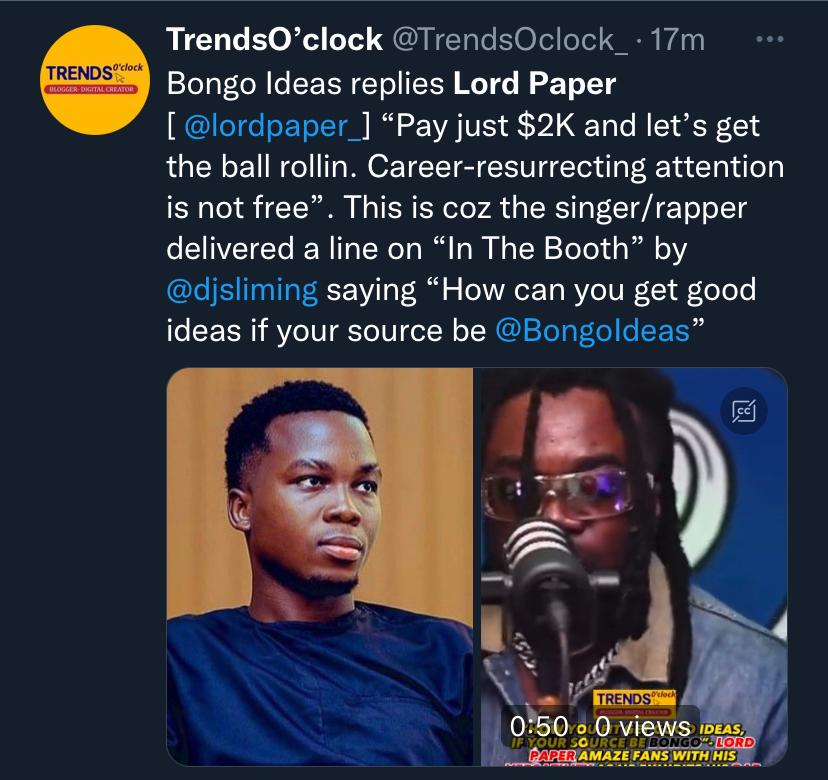 Bra_Mykel🤗 on Twitter: "Bongo ideas is a smart guy, man has soo many ways of asking for momo ...