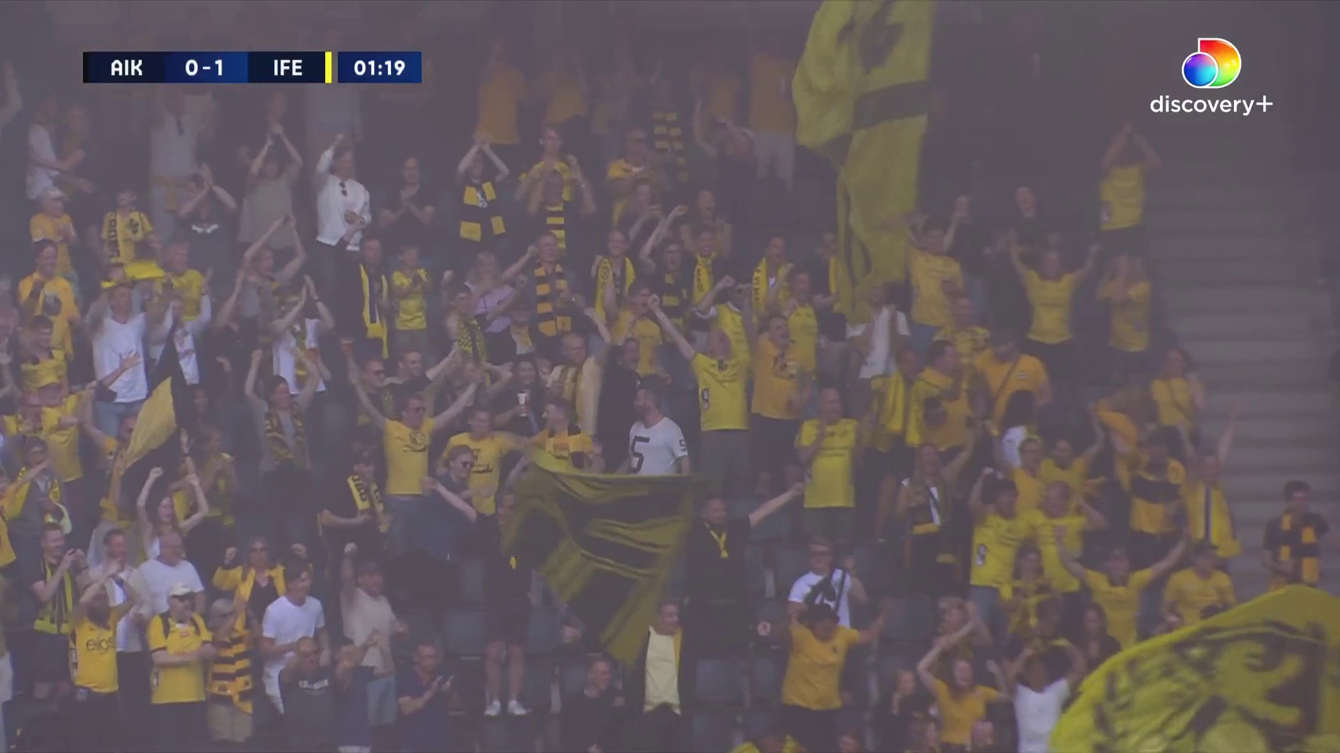 Videoklipp Aik If Elfsborg 1 2 Allsvenskan 2023 Suecia Forza