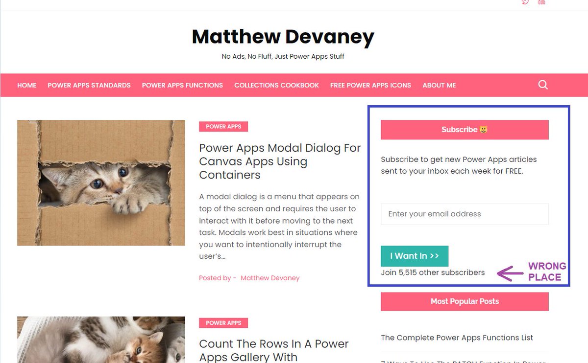 Matthew Devaney on Twitter: "#JetPack subscribers count on my #Wordpress website appears below ...