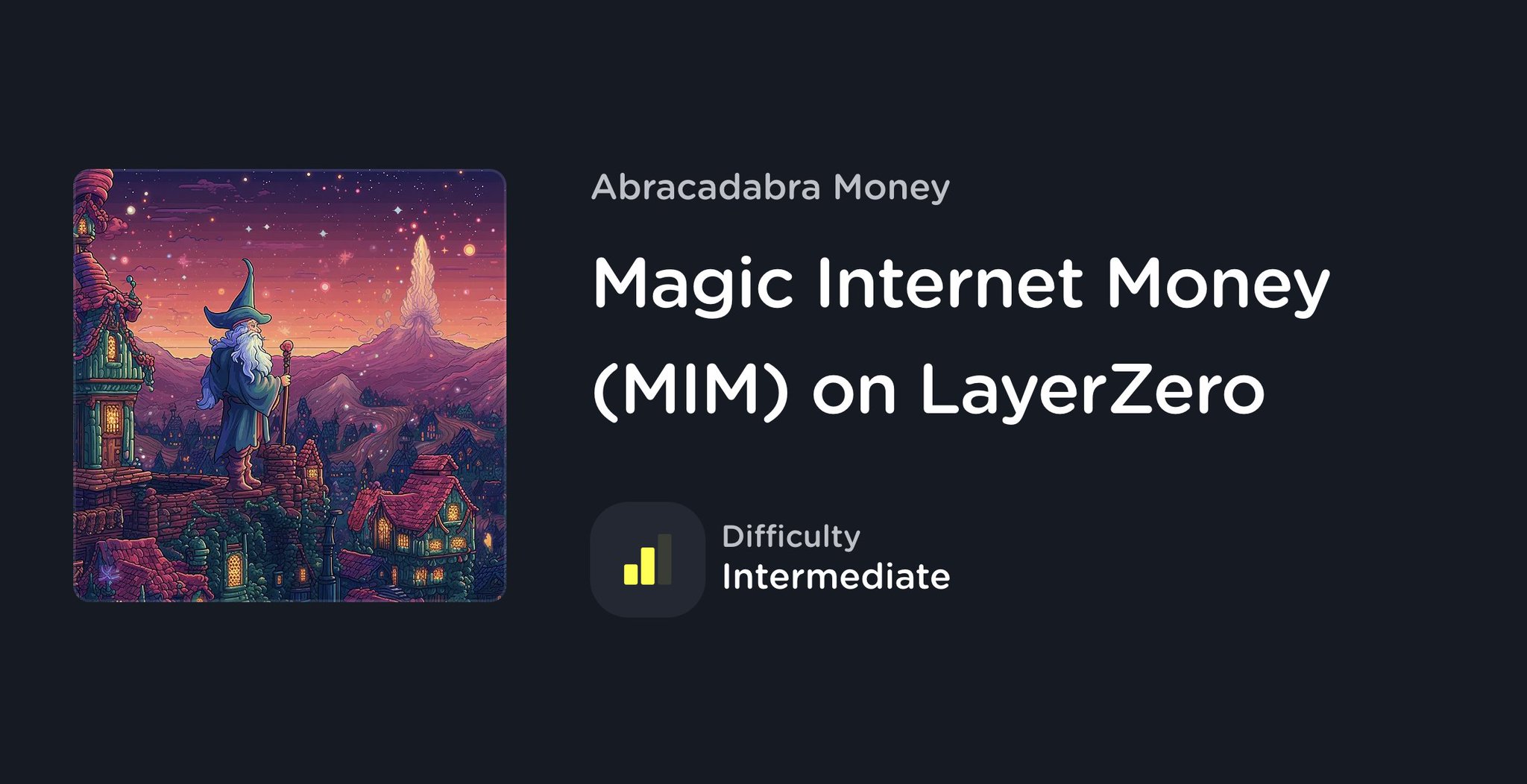 Layer3 on Twitter: "LayerZero Campaign: Day 6! Magic Internet Money (MIM) is the first ...