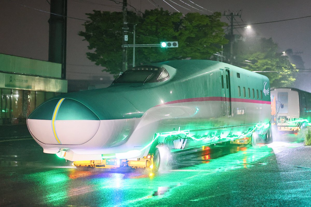 2nd Train 鉄道写真ニュースサイト On Twitter Rt Onlyzeiss 新幹線e5系 U48編成 新車搬入陸送