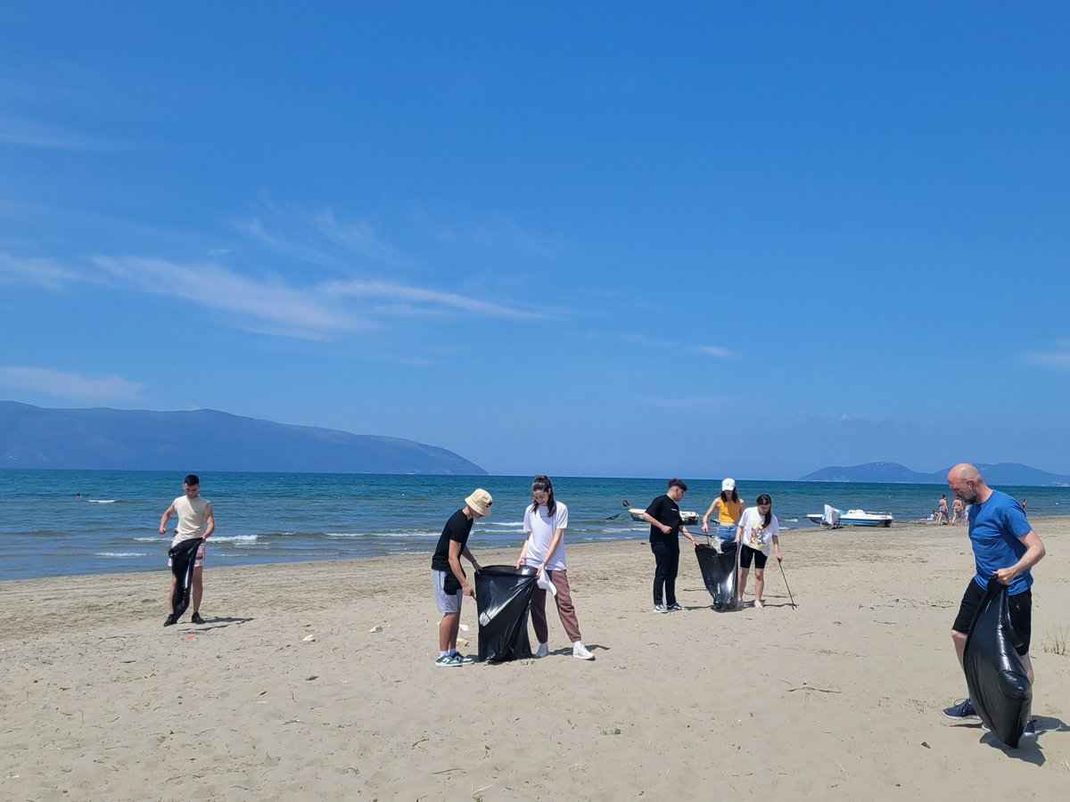 Peace Corps on Twitter: "#PeaceCorps Albania Volunteer Katie is encouraging young people in her ...