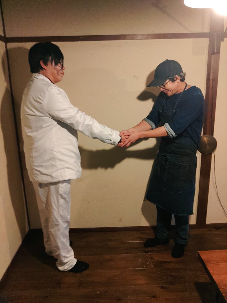 お食事処青柳青猫 On Twitter 昨晩花山薫来店😭こんな嬉しいことはないよ🥺むっちゃ嬉しい花山薫